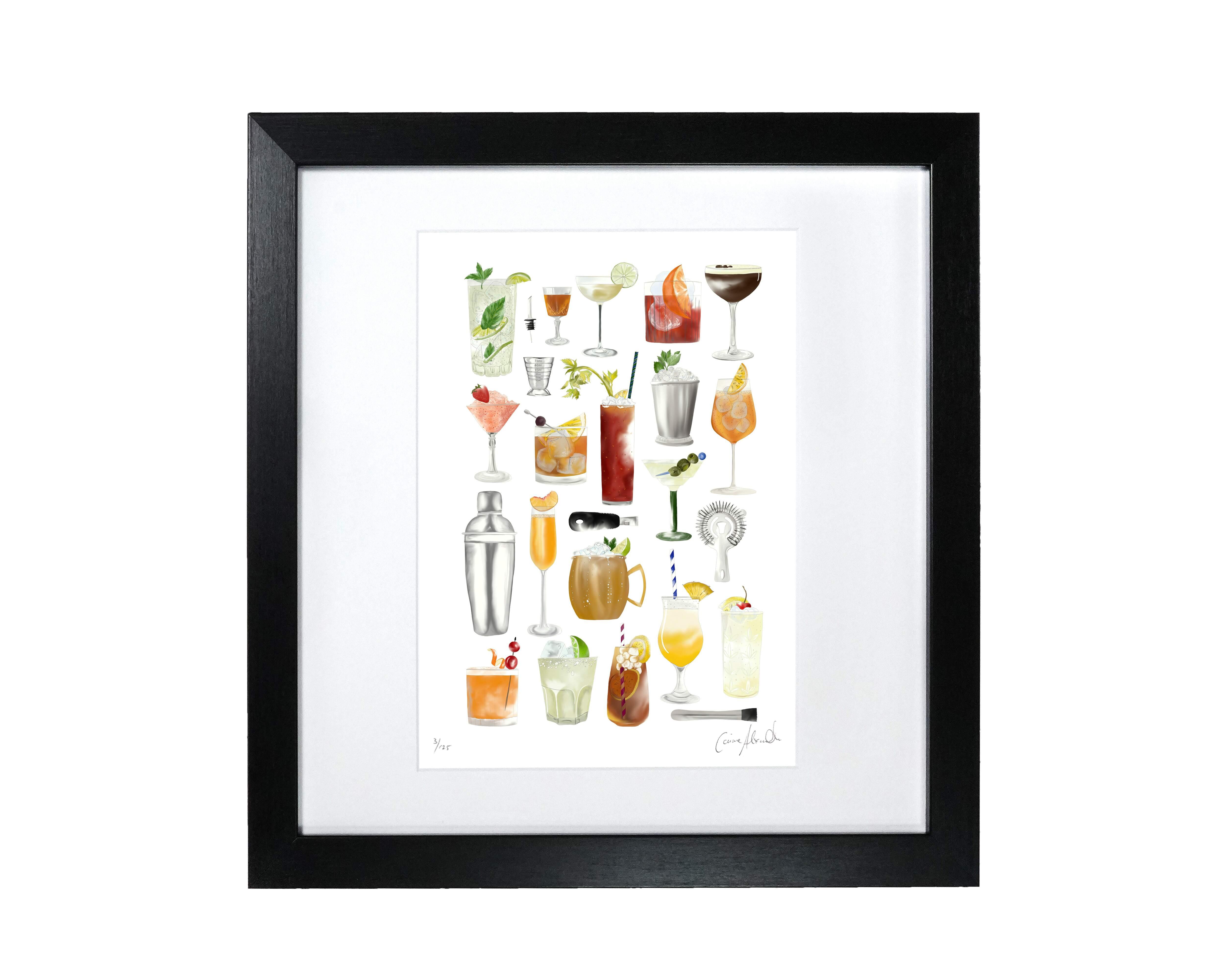 Cocktail Print Is the Ideal Art Print for Mixologists – Corinne Alexander