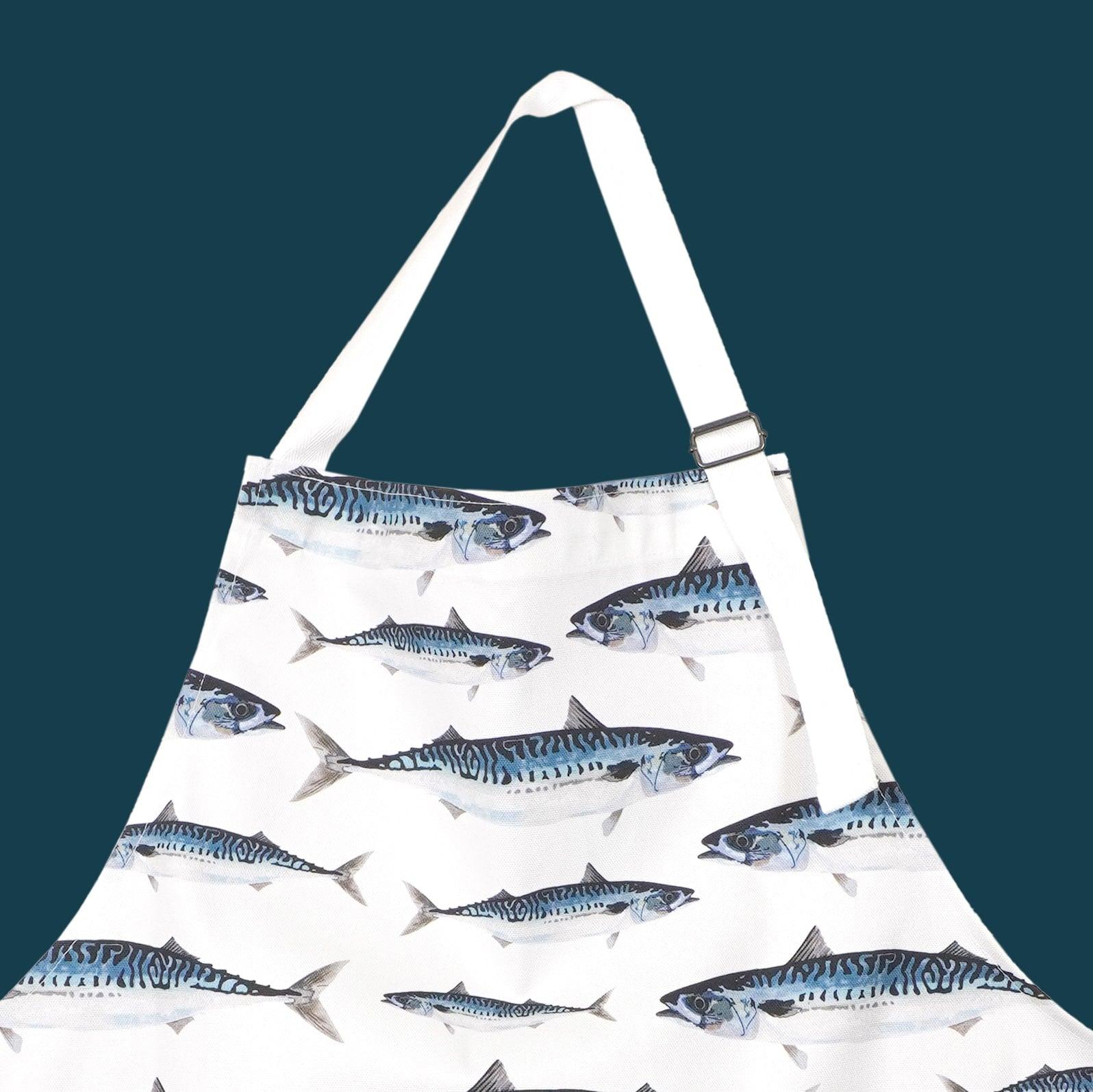 British Made Mackerel Apron – Corinne Alexander