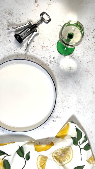 Lemon Napkin | Lemon Prints | Yellow | 100% Cotton | Tableware ...